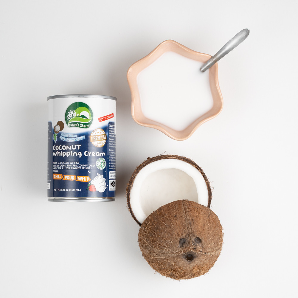 Кокосовые взбитые сливки 400гр Nature's Charm за 12.5₼ купить в Баку с ...